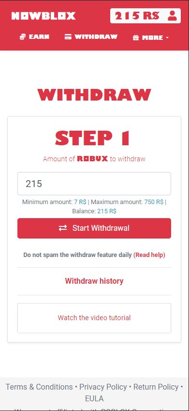 Nowblox - Earn & Win Robux! APK for Android Download