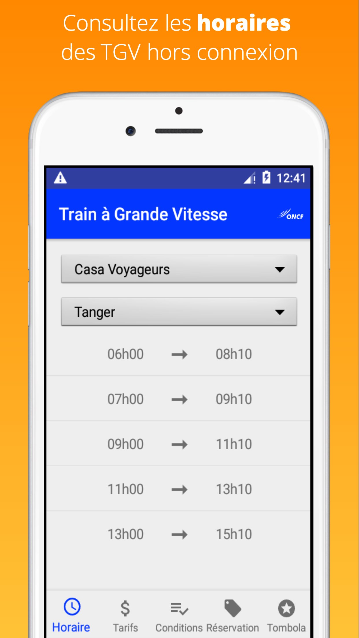 🚄 ONCF : TGV Maroc (voyages, horaires, prix...)🚄安卓版应用APK下载
