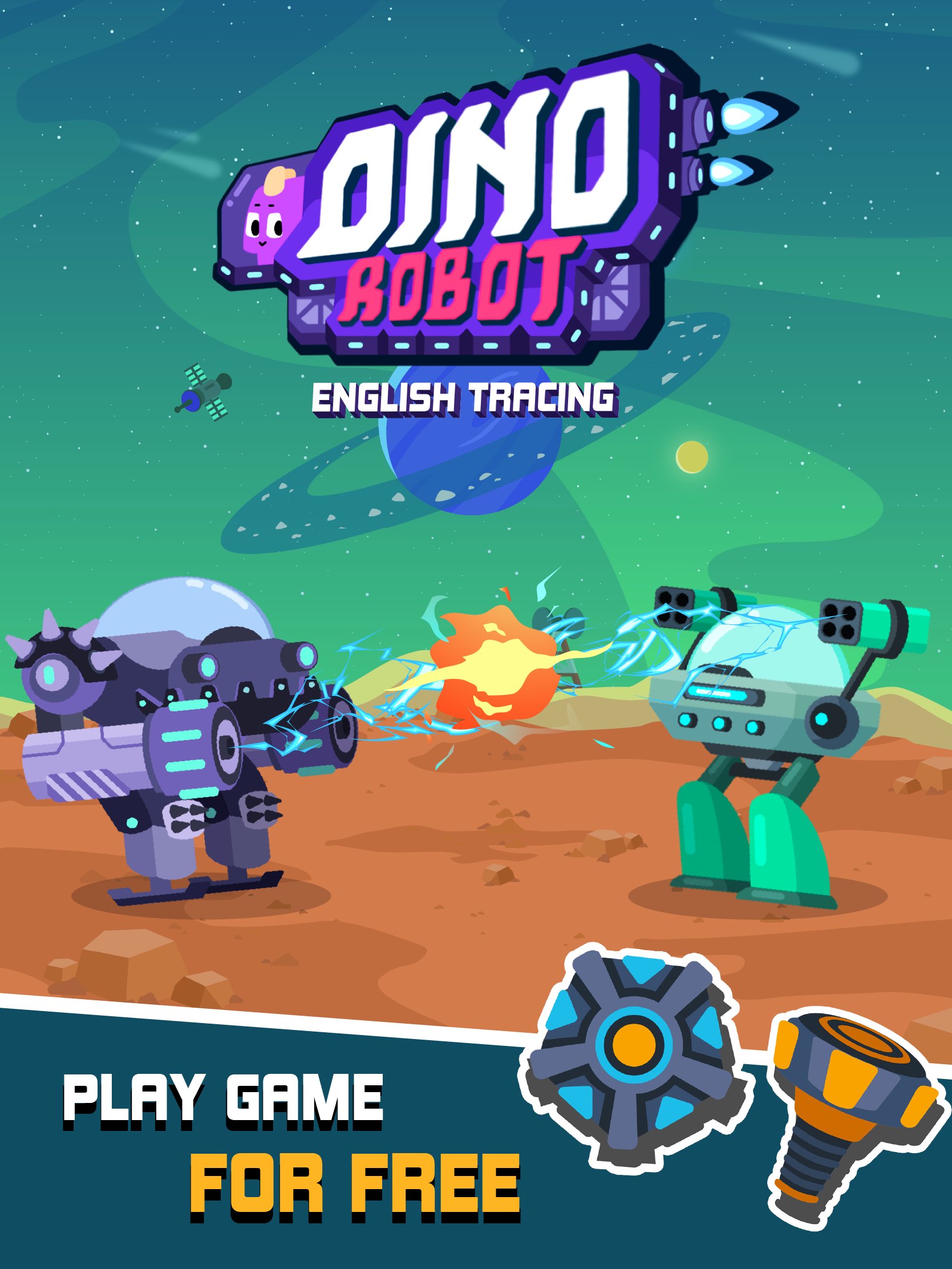 Dino Robot - English Tracing APK Download for Android - Latest Version
