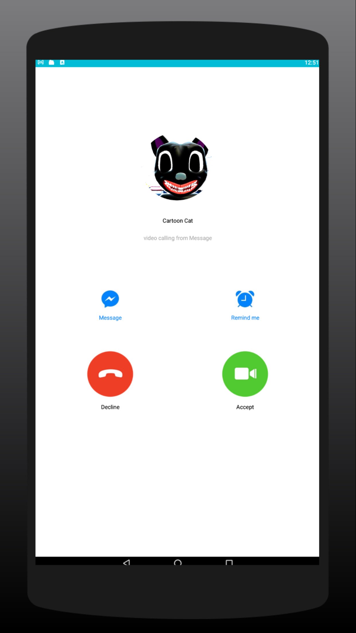 Cartoon Cat Prank Scary Call & APK für Android herunterladen
