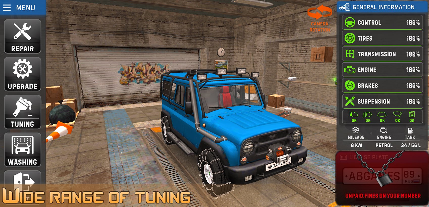 Russian Car Driver UAZ HUNTER APK for Android Download