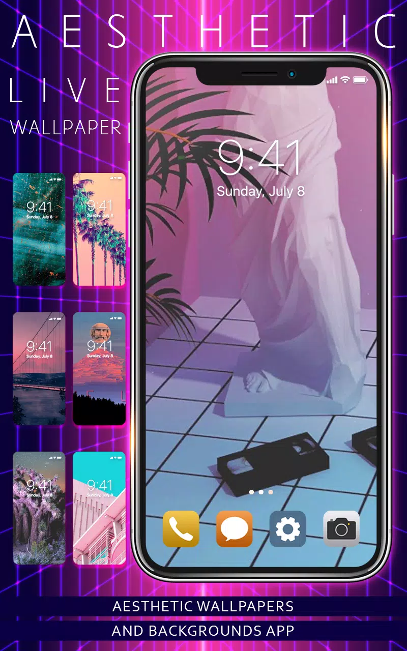 Android Kitkat Live Wallpaper