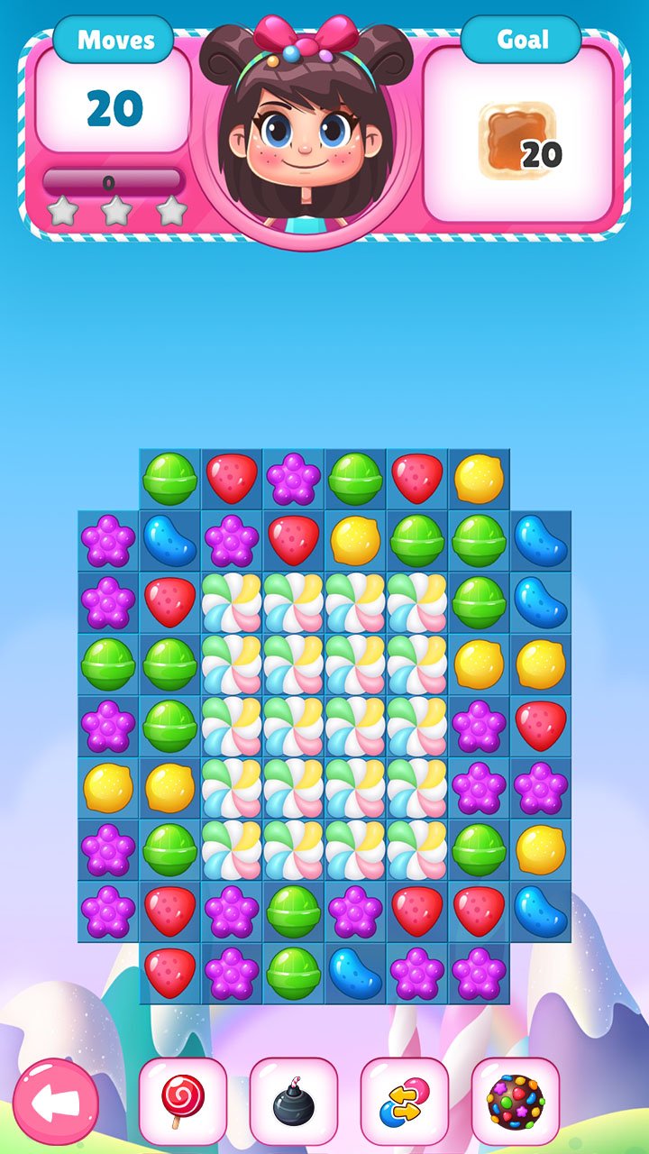 Sweet Candy Land - Puzzle Game APK for Android Download