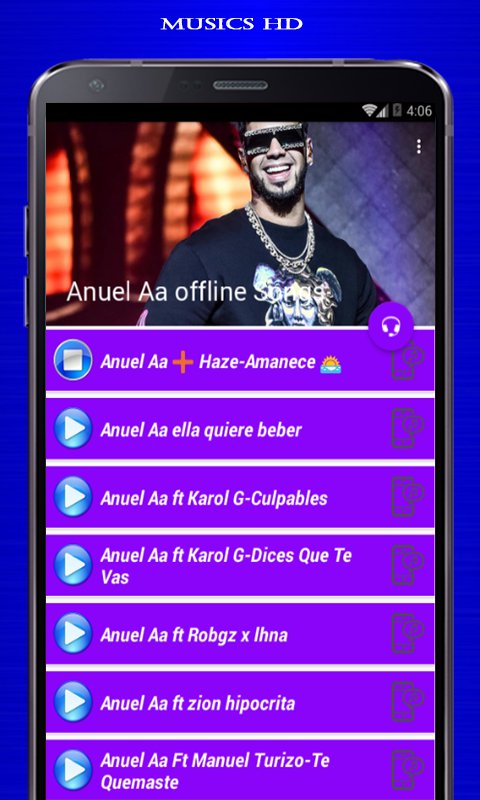 🎵🎵Anuel Aa offline Songs🔥 APK for Android Download