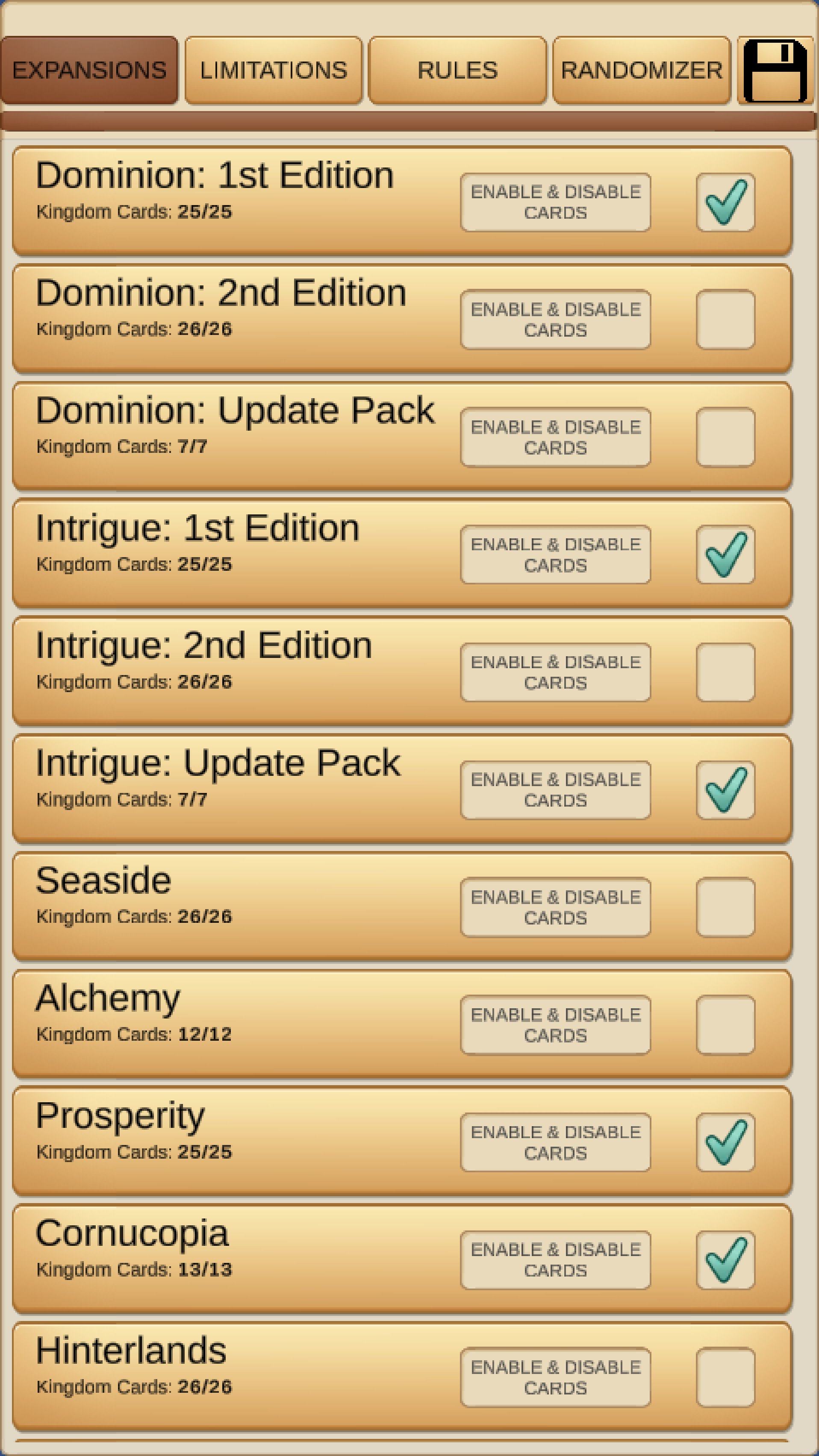 Dominion Randomizer APK for Android Download