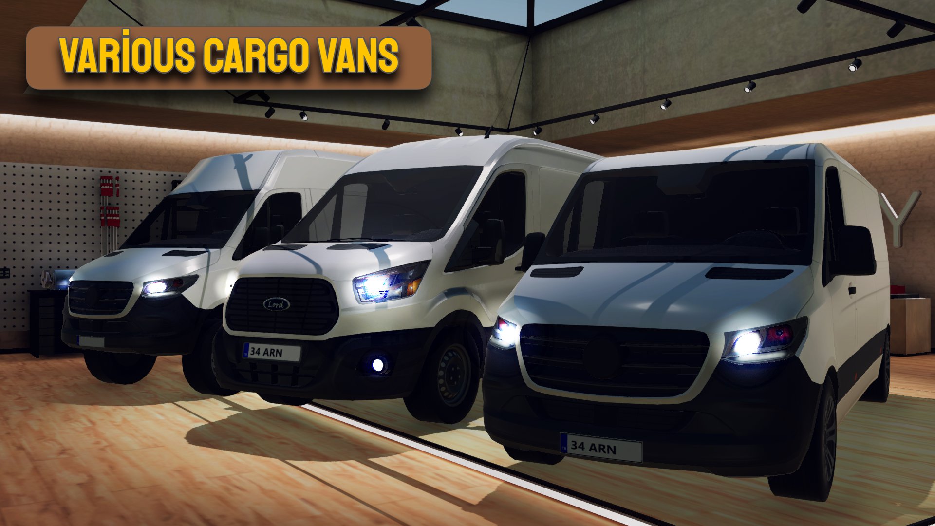 قم بتنزيل APK لـ Cargo Van Simulator للأندرويد - أحدث الإصدار