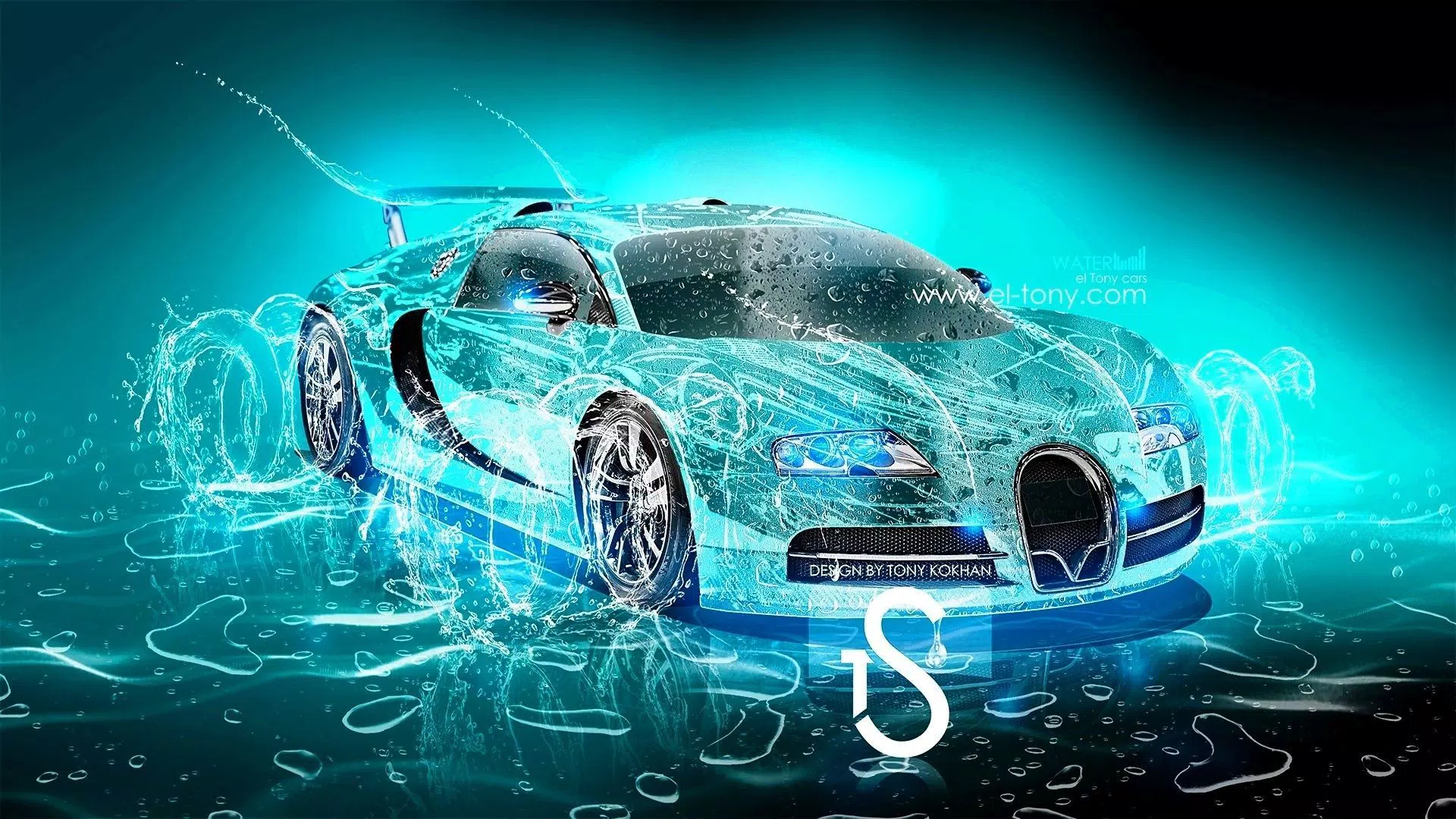 White Bugatti Wallpaper
