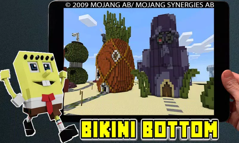 Bikini Bottom City Map