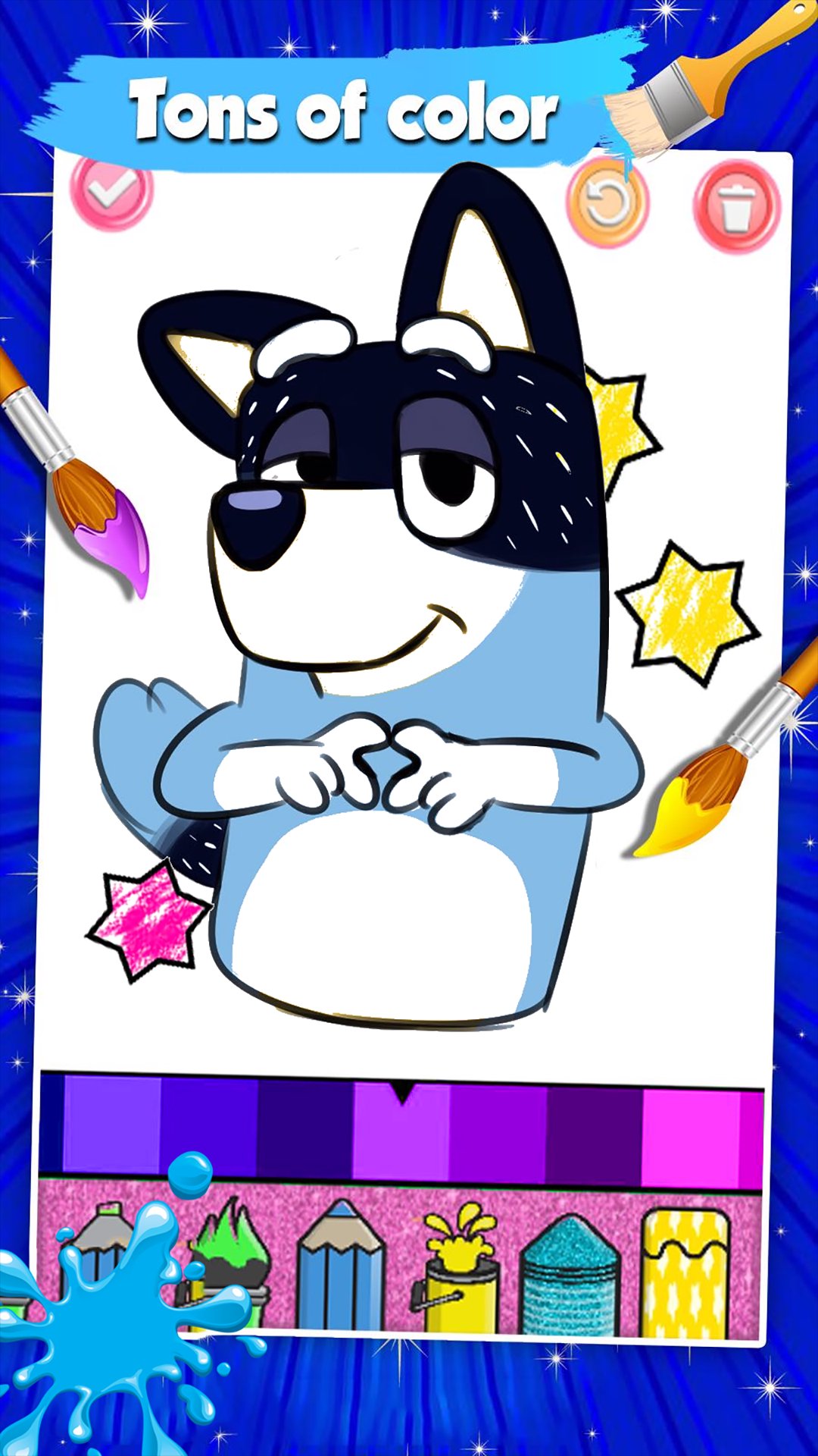 Bluey & Bingo - Coloring Book APK for Android Download