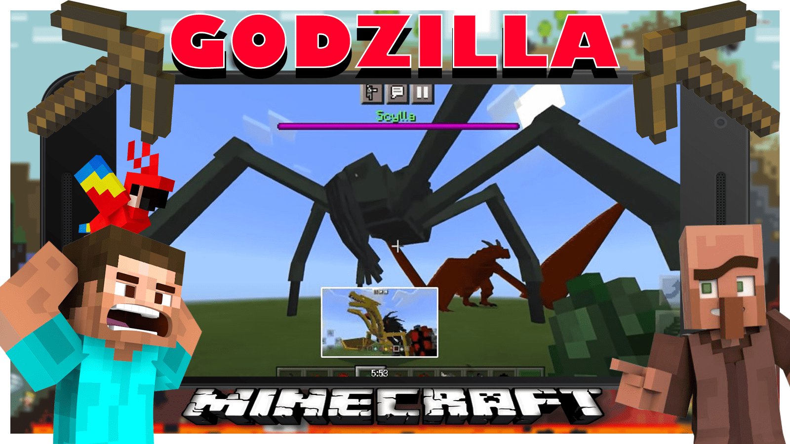 Godzilla Game Mod in Minecraft APK for Android Download