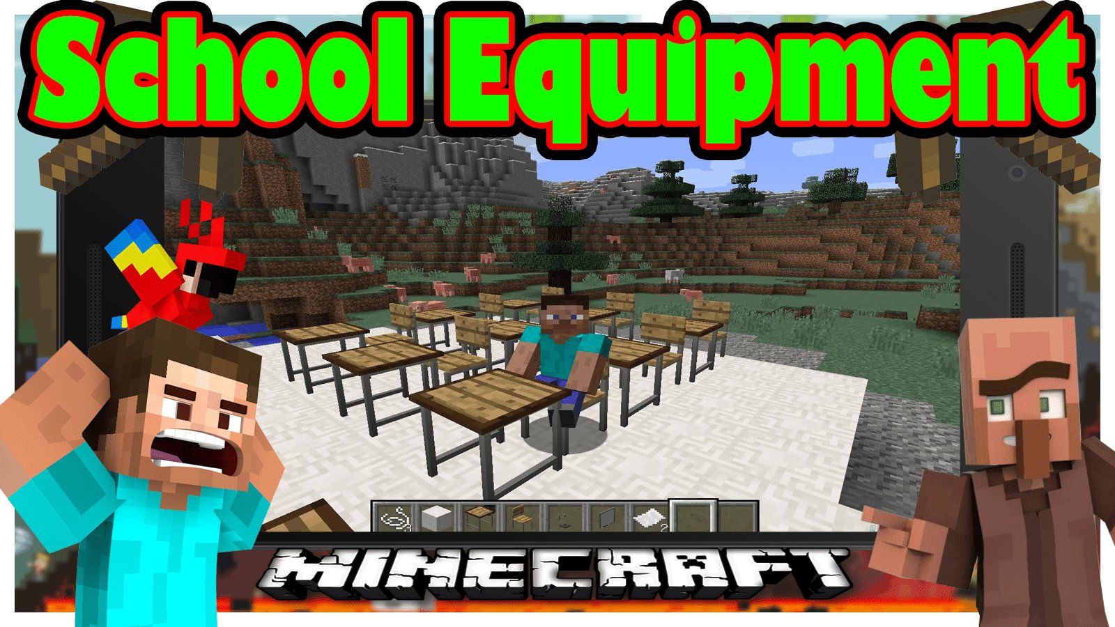 School Furniture mod Minecraft APK for Android Download