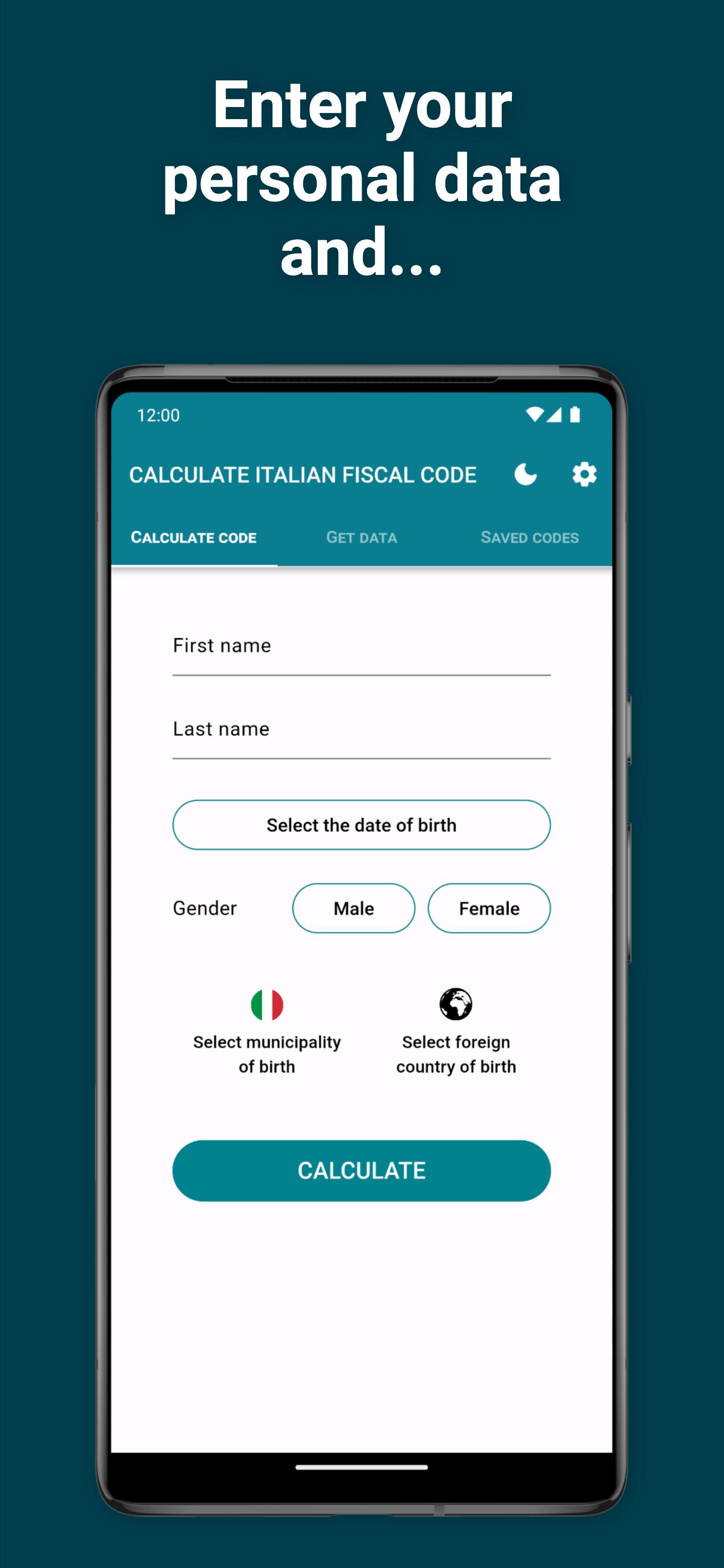 Calculate Italian fiscal code 安卓APK下载 - 最新版本 Calculate Italian fiscal code 安卓APK下载 - 最新版本