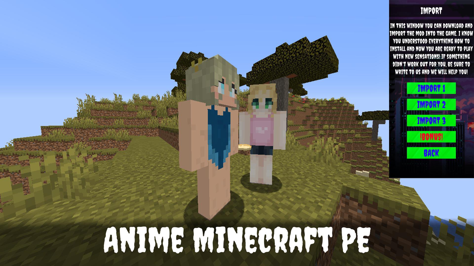 Anime Mod for Minecraft PE APK per Android Download