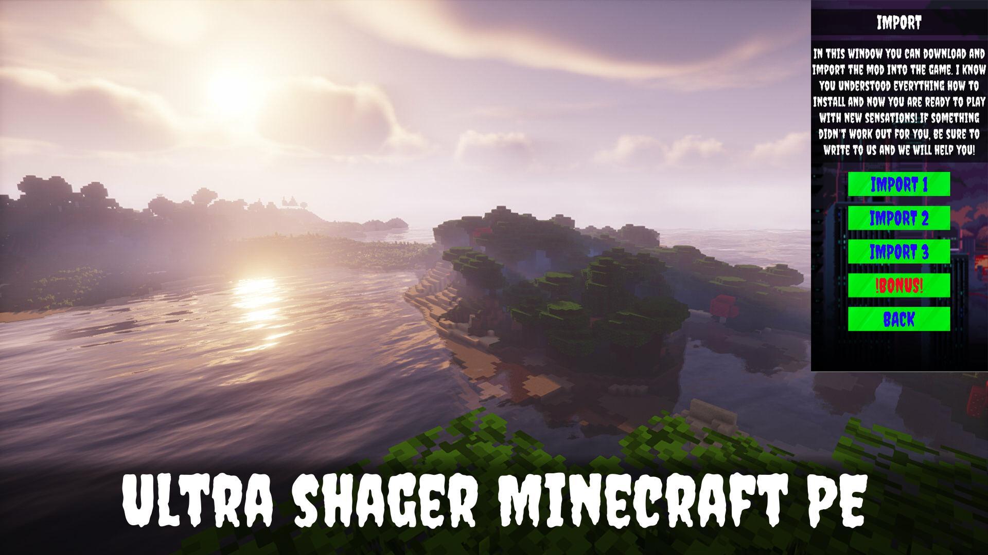 Ultra Shader Mod For Minecraft Apk For Android Download