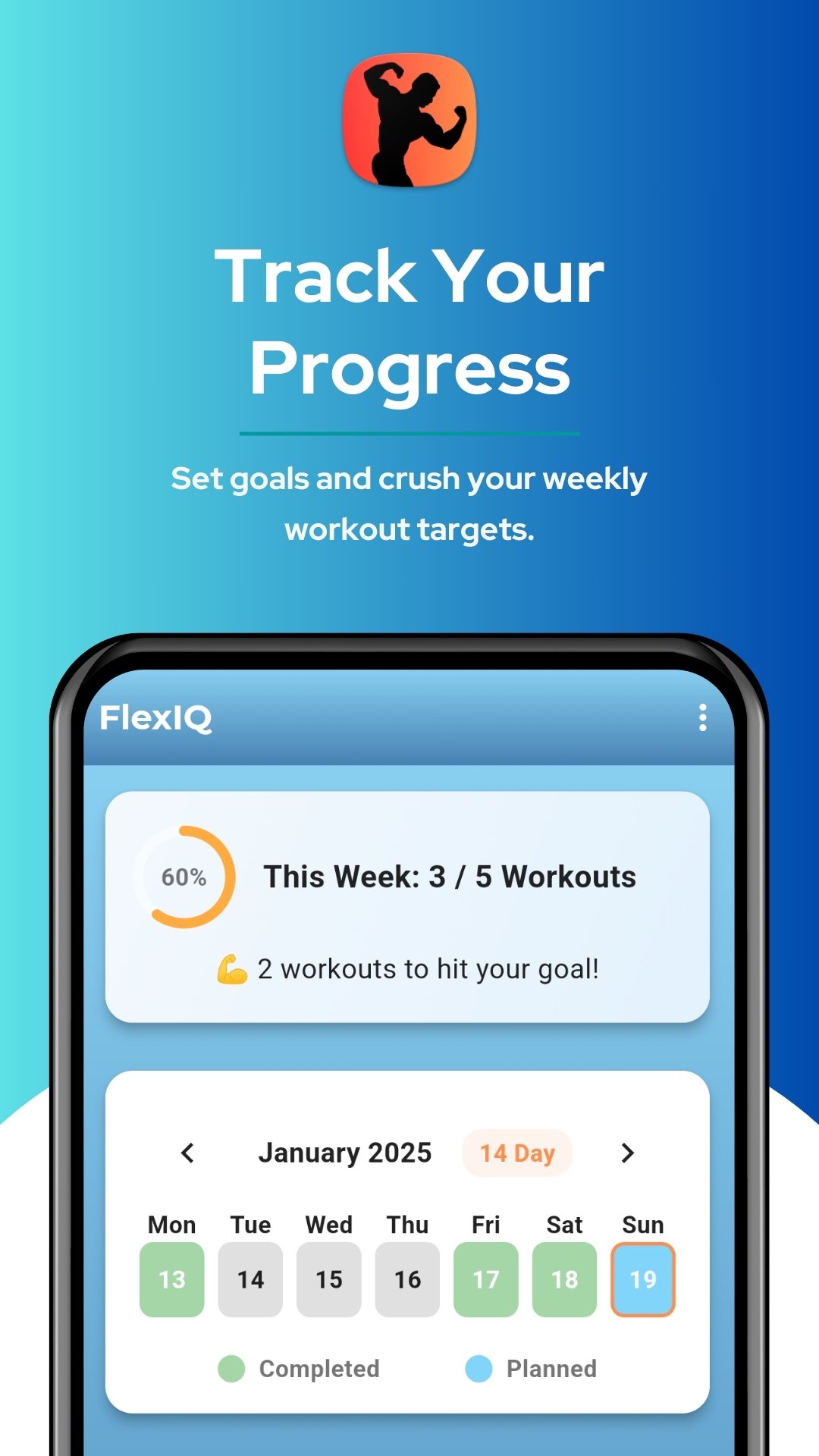 FlexIQ: AI Optimized Workouts APK for Android Download