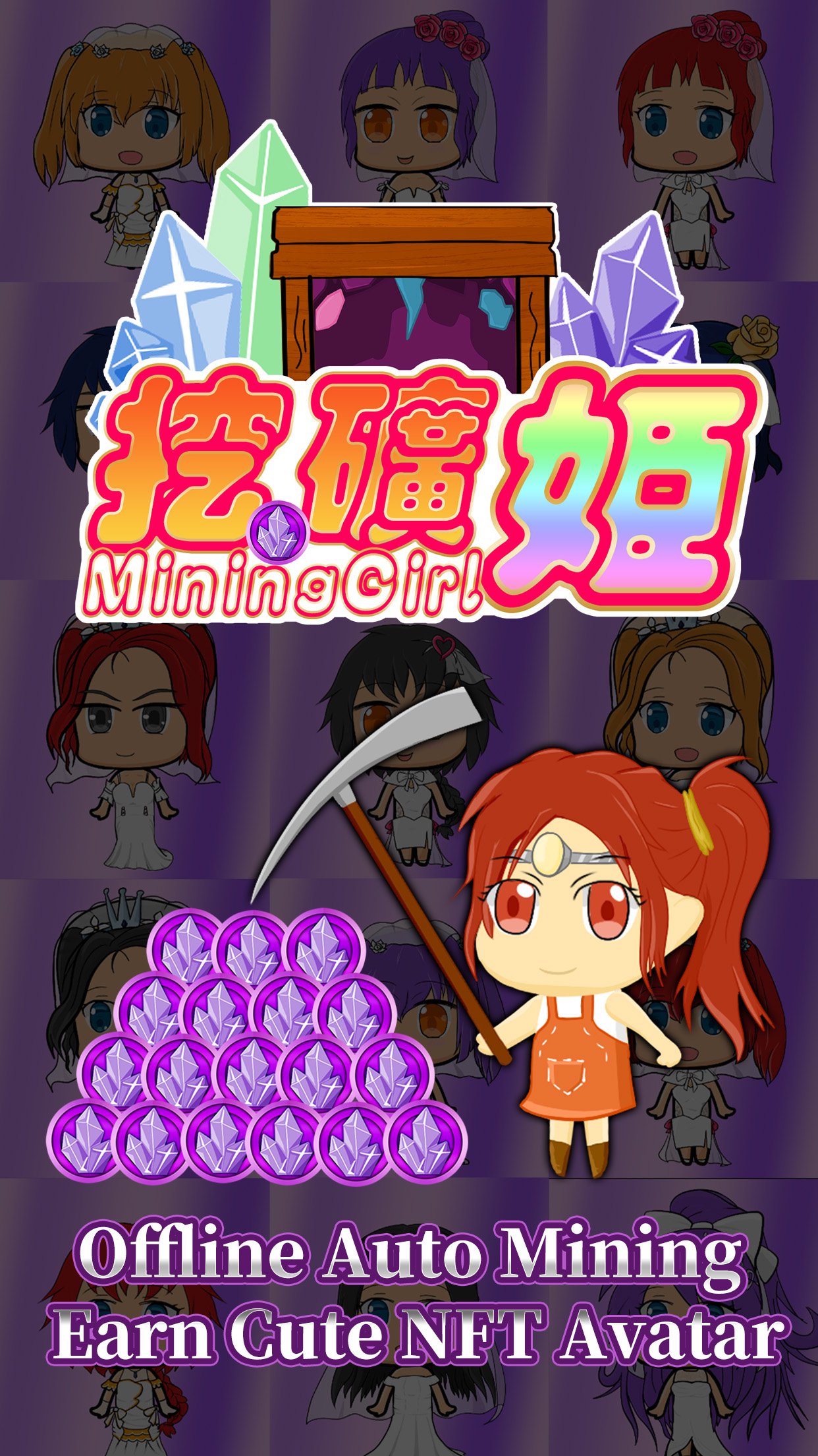 Mining Girl-Earn NFT Avatar APK for Android Download