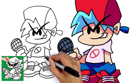 How to draw Friday Night Funkin (FNF) Free Guide APK for Android Download