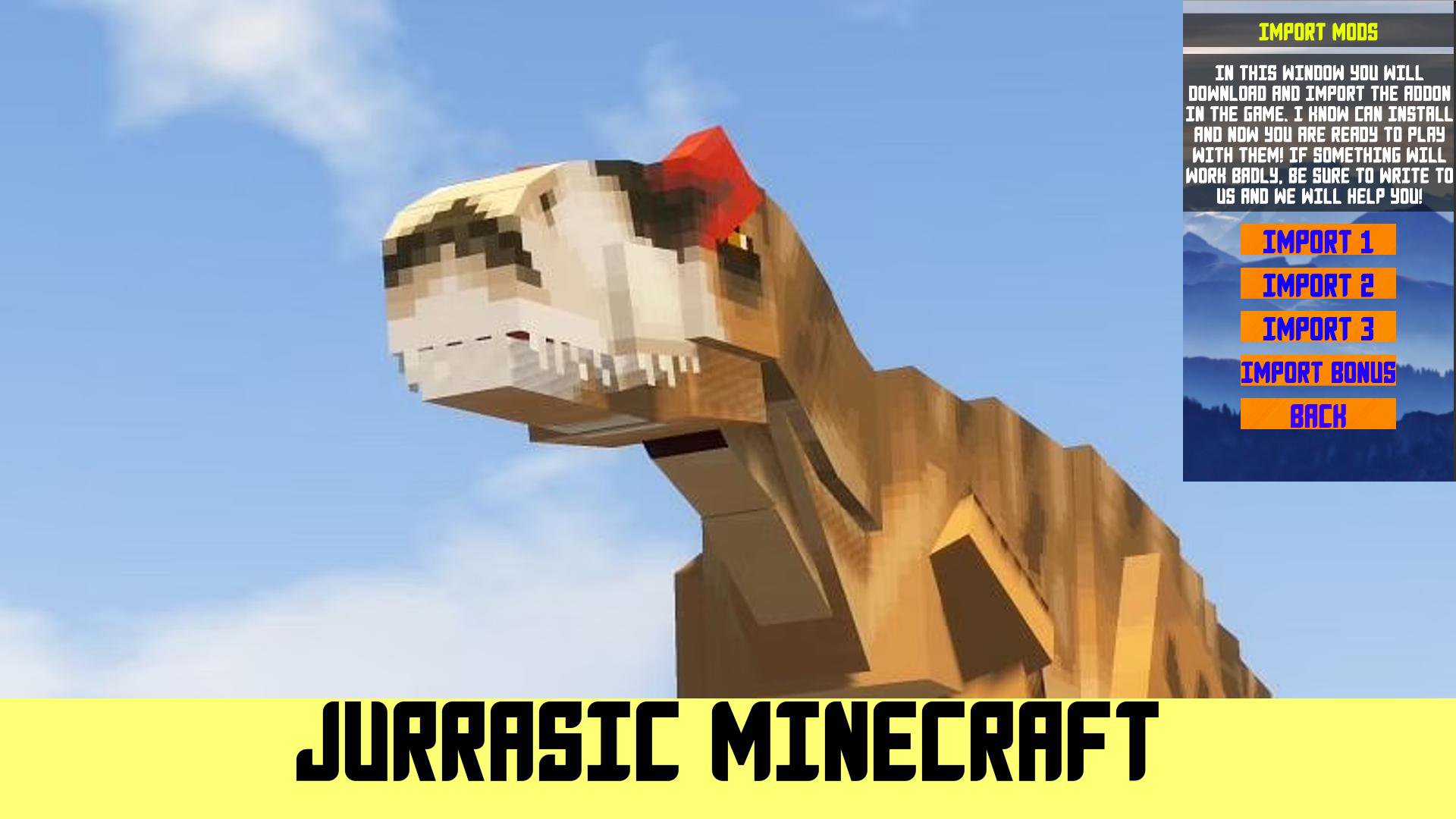 Jurassic Mod for Minecraft PE APK for Android Download