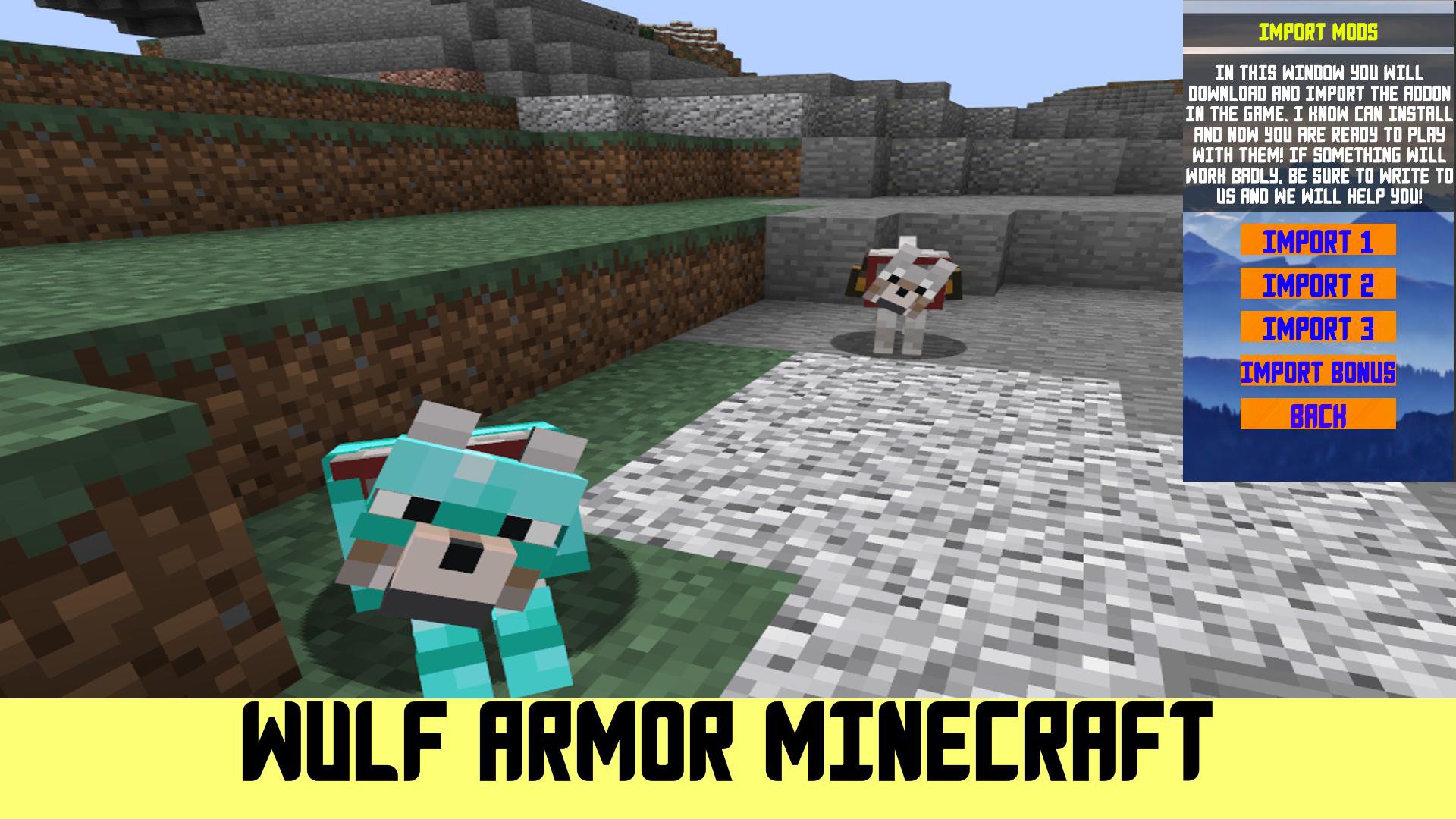 Wulf Armor Mod for Minecraft APK Download for Android - Latest Version