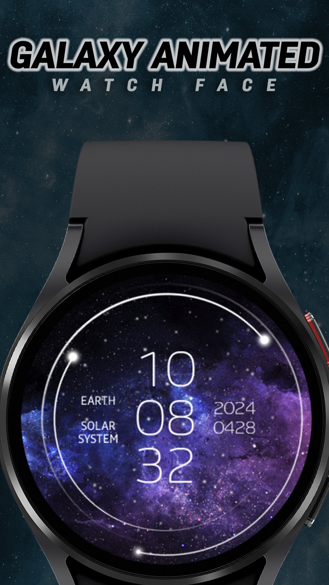 Galaxy Animated Watch Face Latest Version for Android