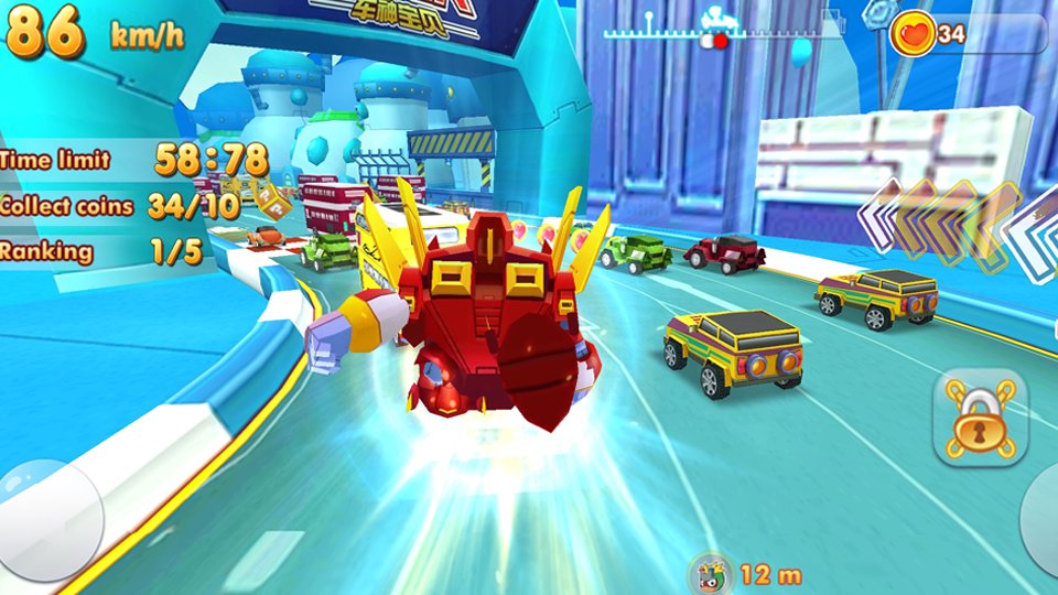 Robot Transformer . Racing Track Challenge APK for Android Download