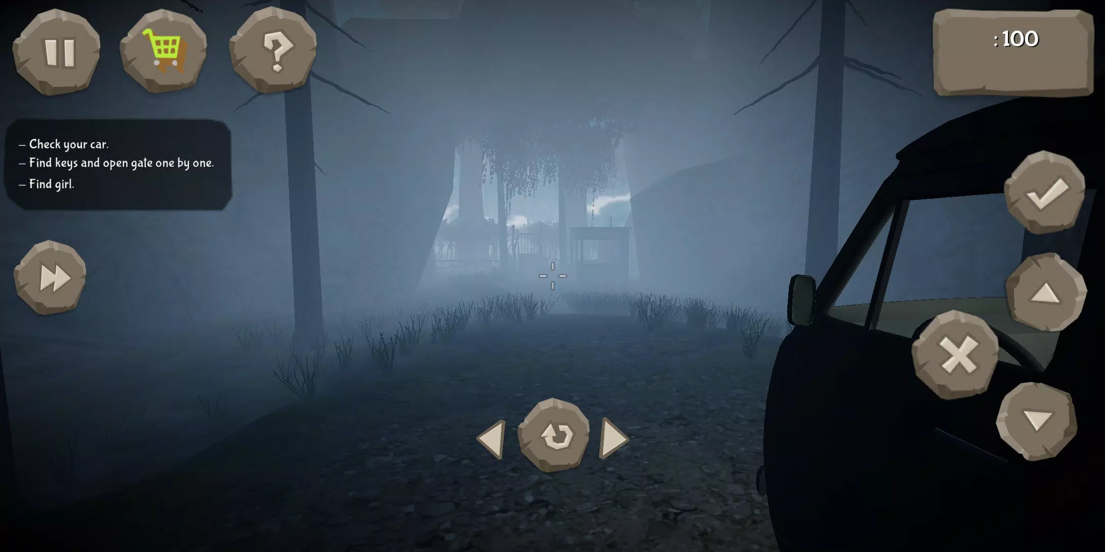 Slender Man Game Screenshot