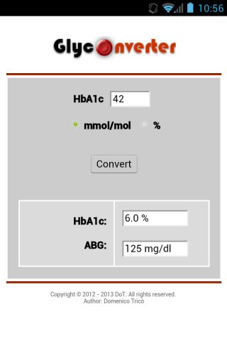 Download Glyconverter - HbA1c converter Latest Version 1.0.55 Android ...