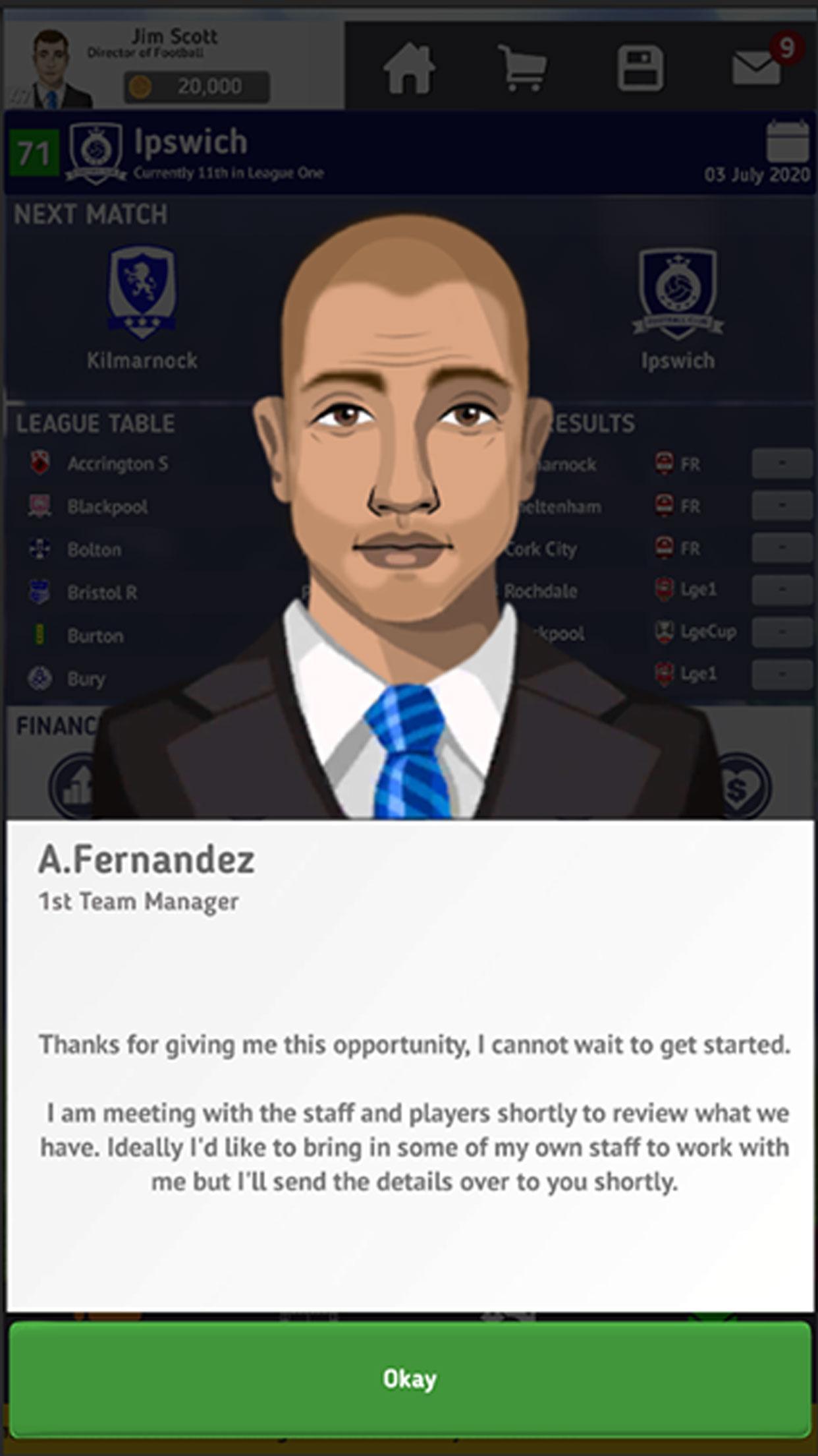 Club Soccer Director 2021 MOD APK 1.5.4 (Unlimited Money) for Android Club Soccer Director 2021 MOD APK 1.5.4 (Unlimited Money) for Android