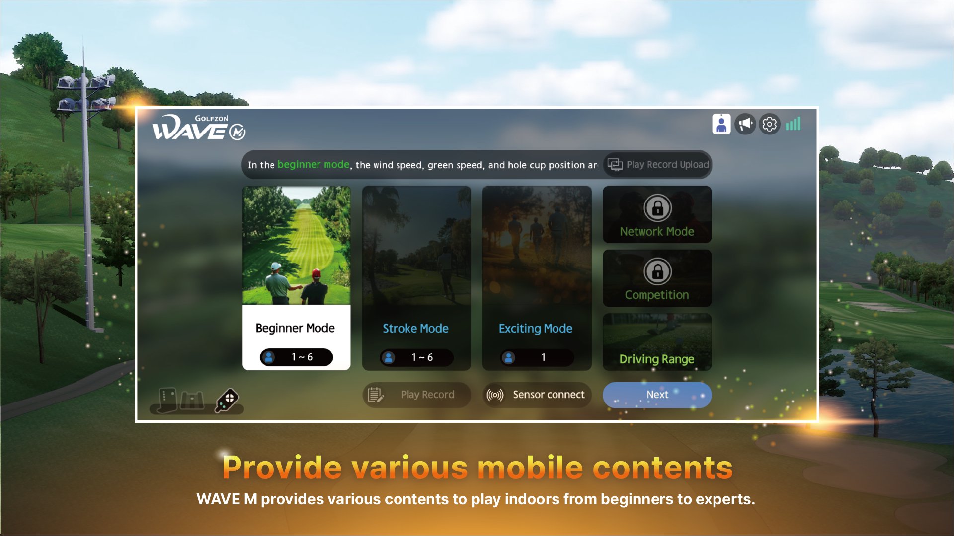 Descargar Golfzon WAVE M APK para Android - Última Versión