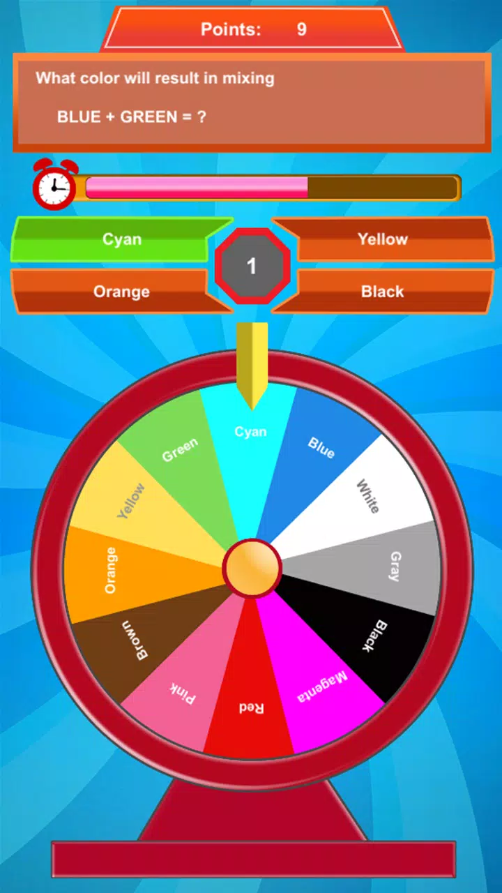 Template Wheel Fortune Color Palette Royalty Free Vector, 42% OFF