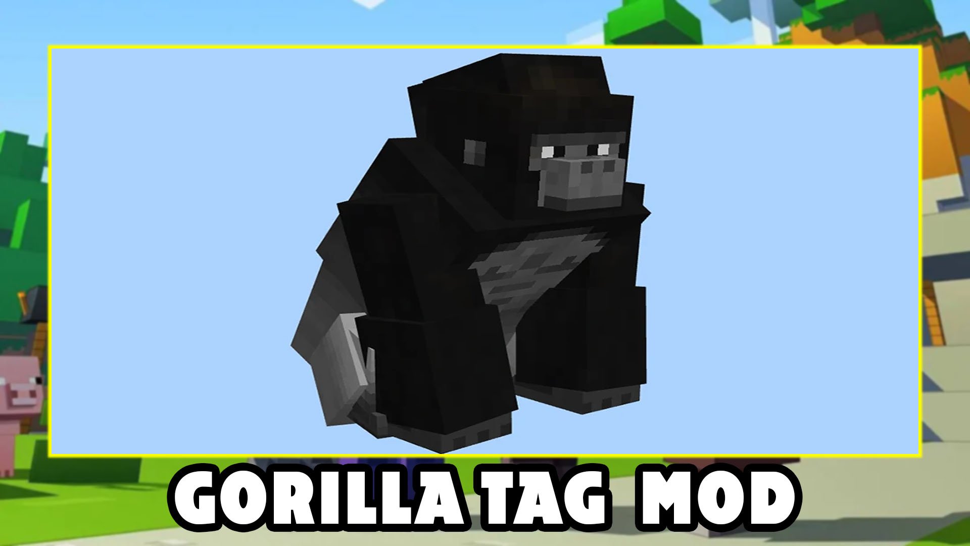Gorilla Tag Mod for MInecraft APK for Android Download