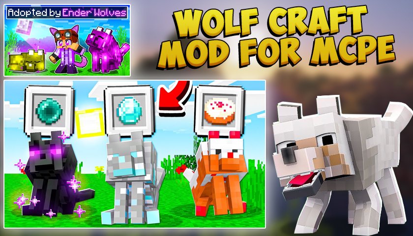 Mod Wolf Craft for Minecraft APK für Android herunterladen