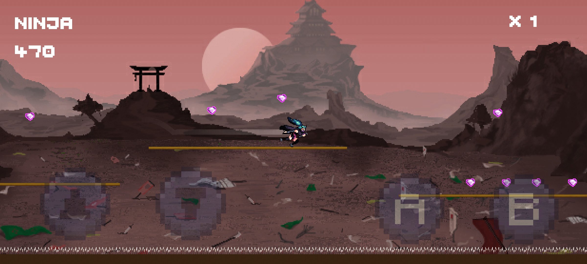 Pixel Ninja Run - Action Game APK for Android Download