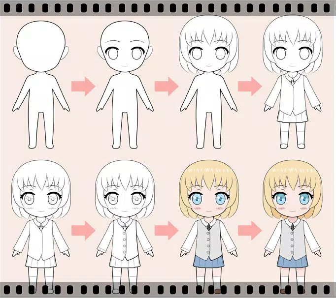 How To Draw Chibi Characters Step By Step