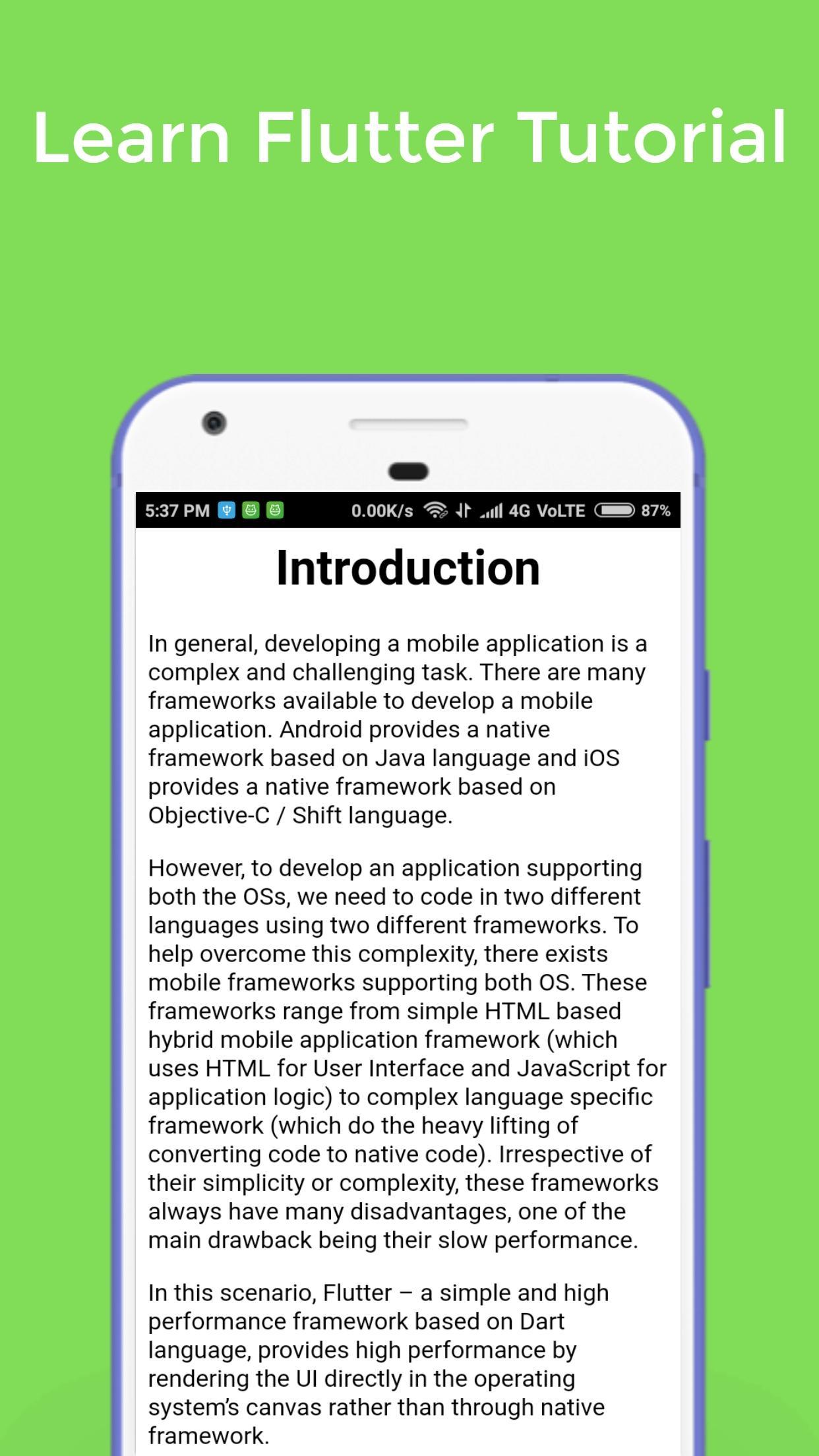 Learn Flutter Tutorial APK for Android Download Learn Flutter Tutorial APK for Android Download