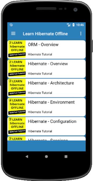 Descargar Learn Hibernate Offline APK para Android - Última Versión Descargar Learn Hibernate Offline APK para Android - Última Versión