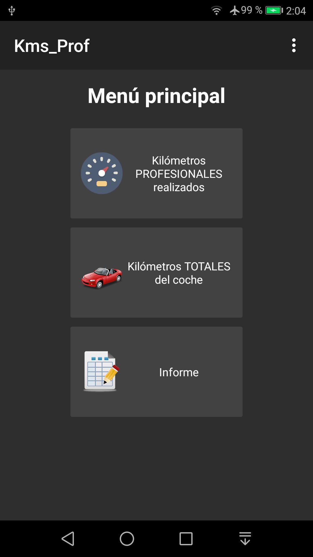 Kms_Prof - Control Kilometraje APK for Android Download