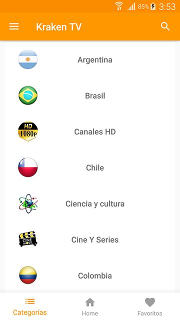 Descargar Kraken TV APK Última Versión 6.0 para Android