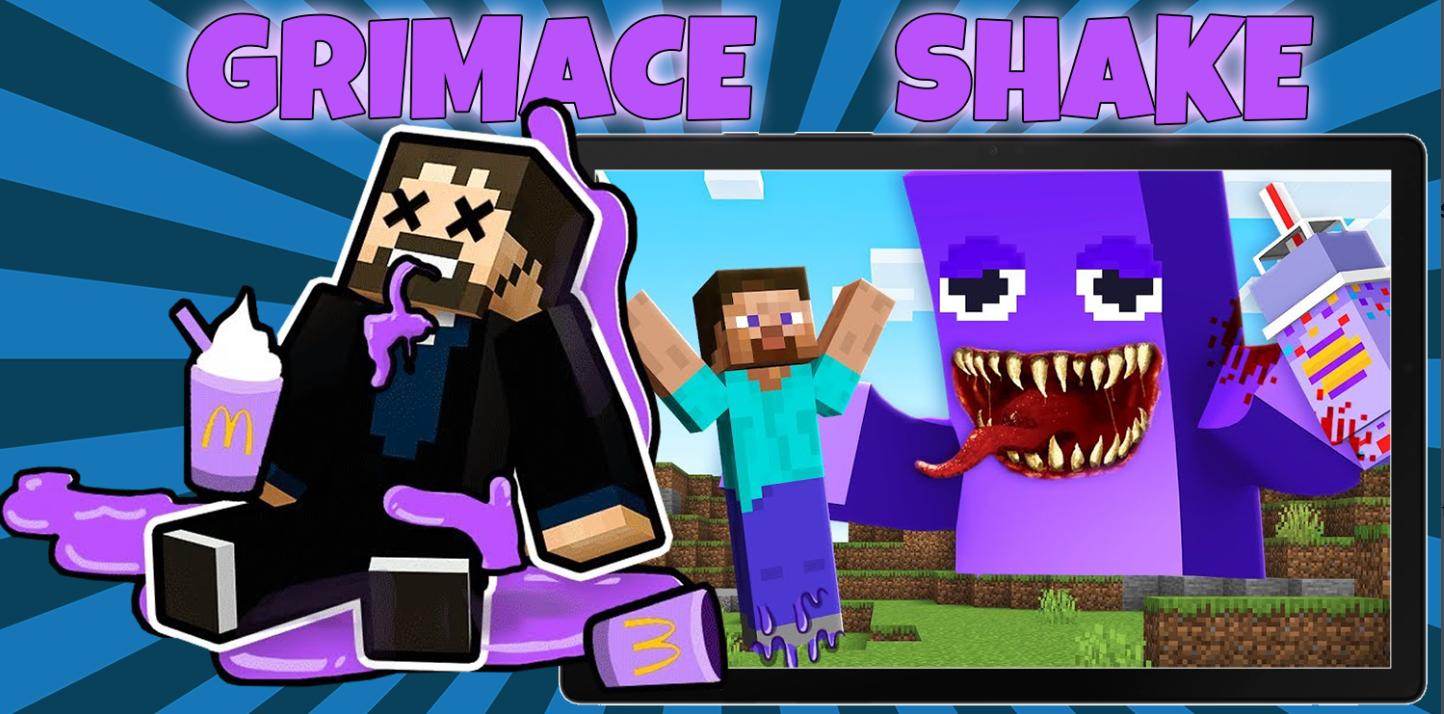 Grimace Shake Mod Minecraft Apk For Android Download