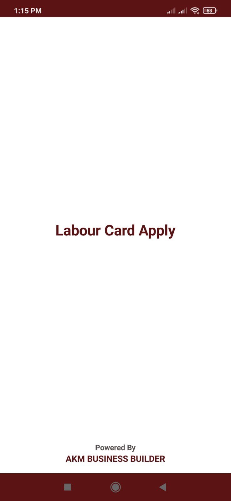 Labour Card Apply App APK Download for Android - Latest Version
