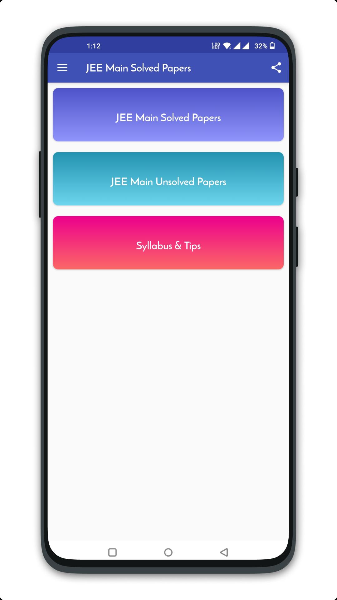 JEE Main Solved Papers APK for Android Download JEE Main Solved Papers APK for Android Download