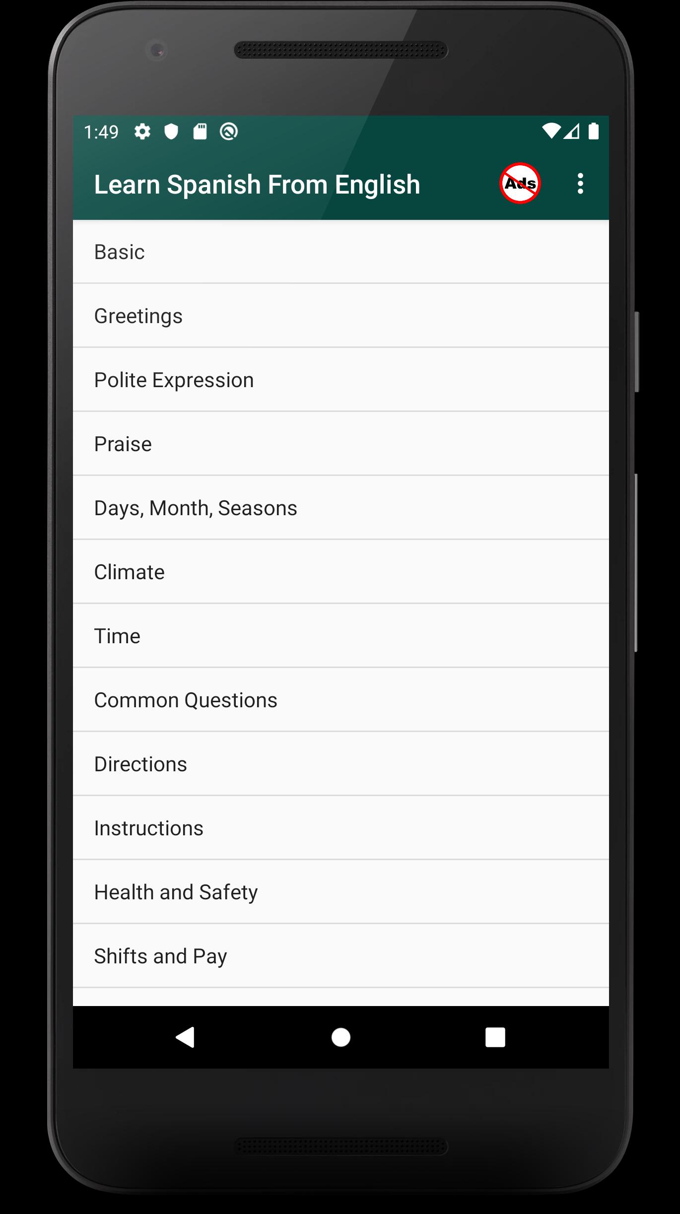 Learn Spanish Language Offline APK for Android Download Learn Spanish Language Offline APK for Android Download