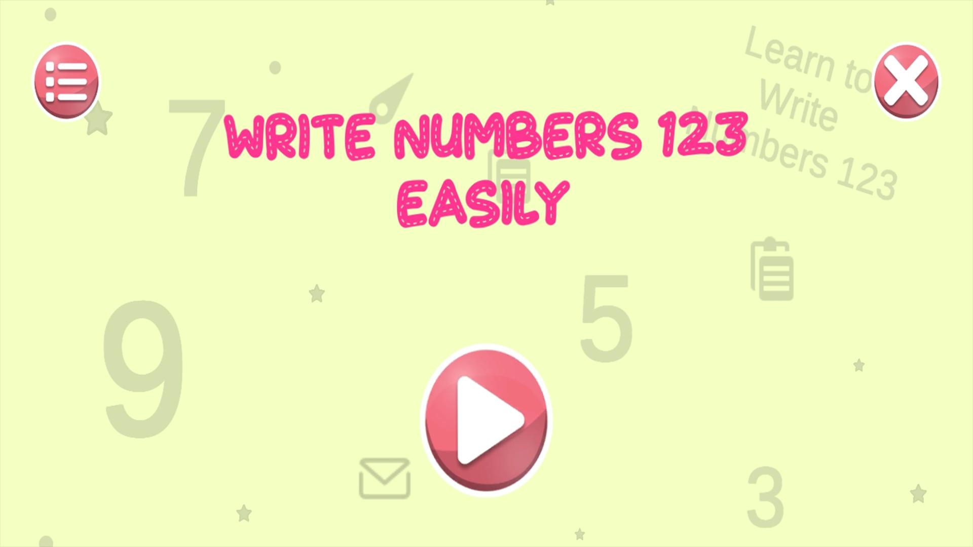 Write Numbers 123 Easily APK for Android Download Write Numbers 123 Easily APK for Android Download