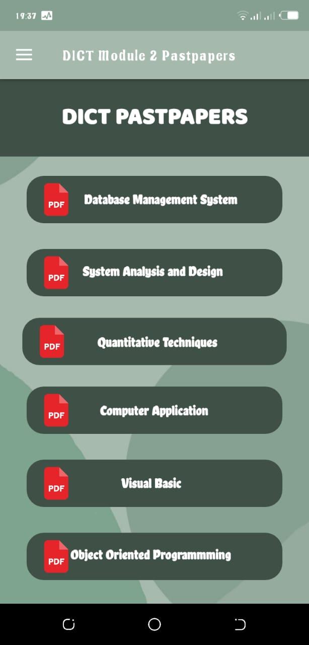 Download Dict Module 2 Pastpapers Latest Version 10 Android Apk File