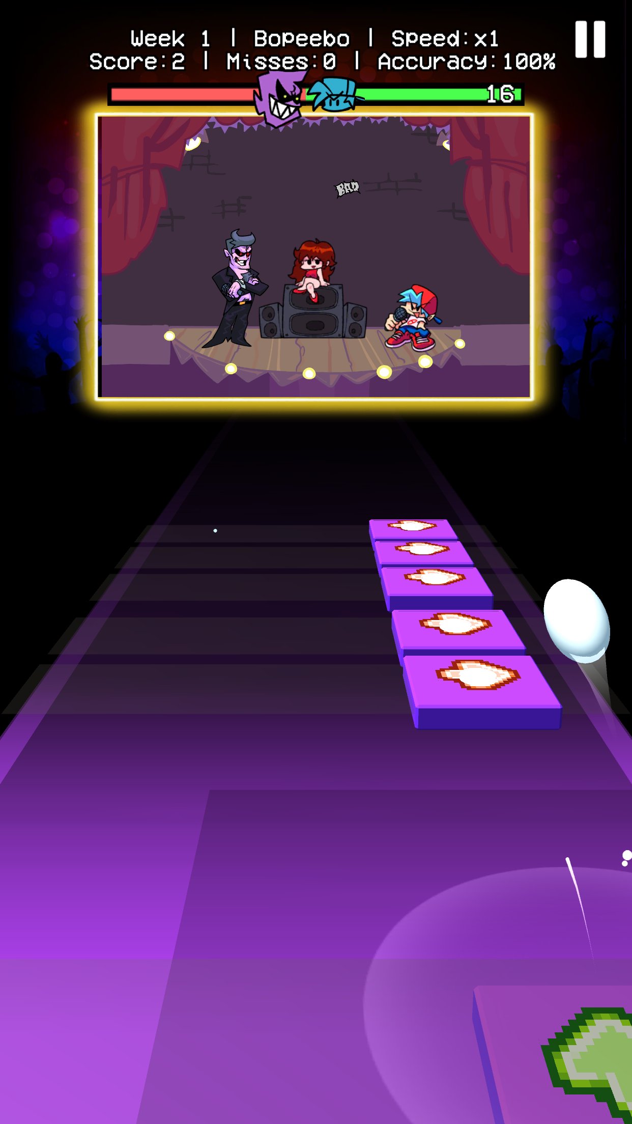 Download do APK de Tiles hop mix FNF music para Android