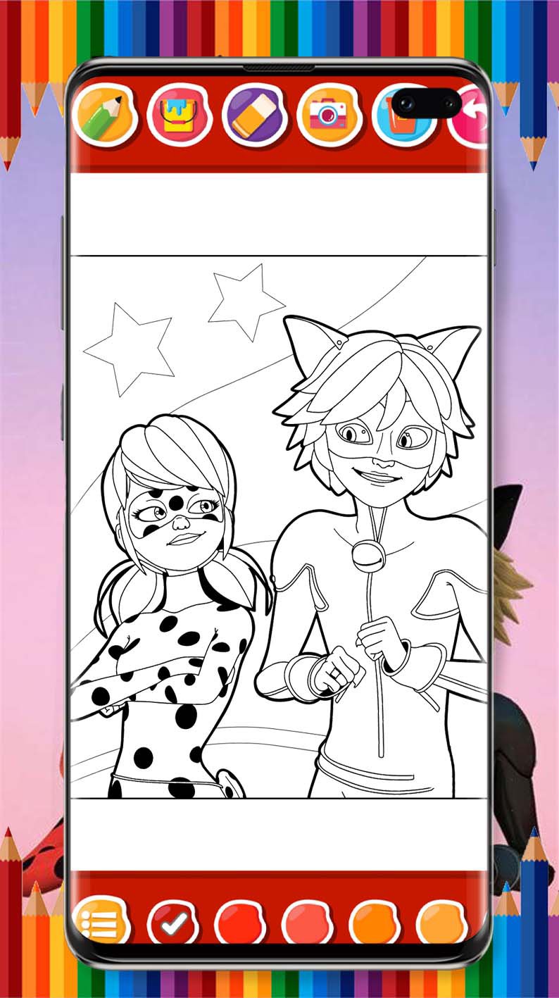 LadyBug Coloring Book The Cats APK for Android Download