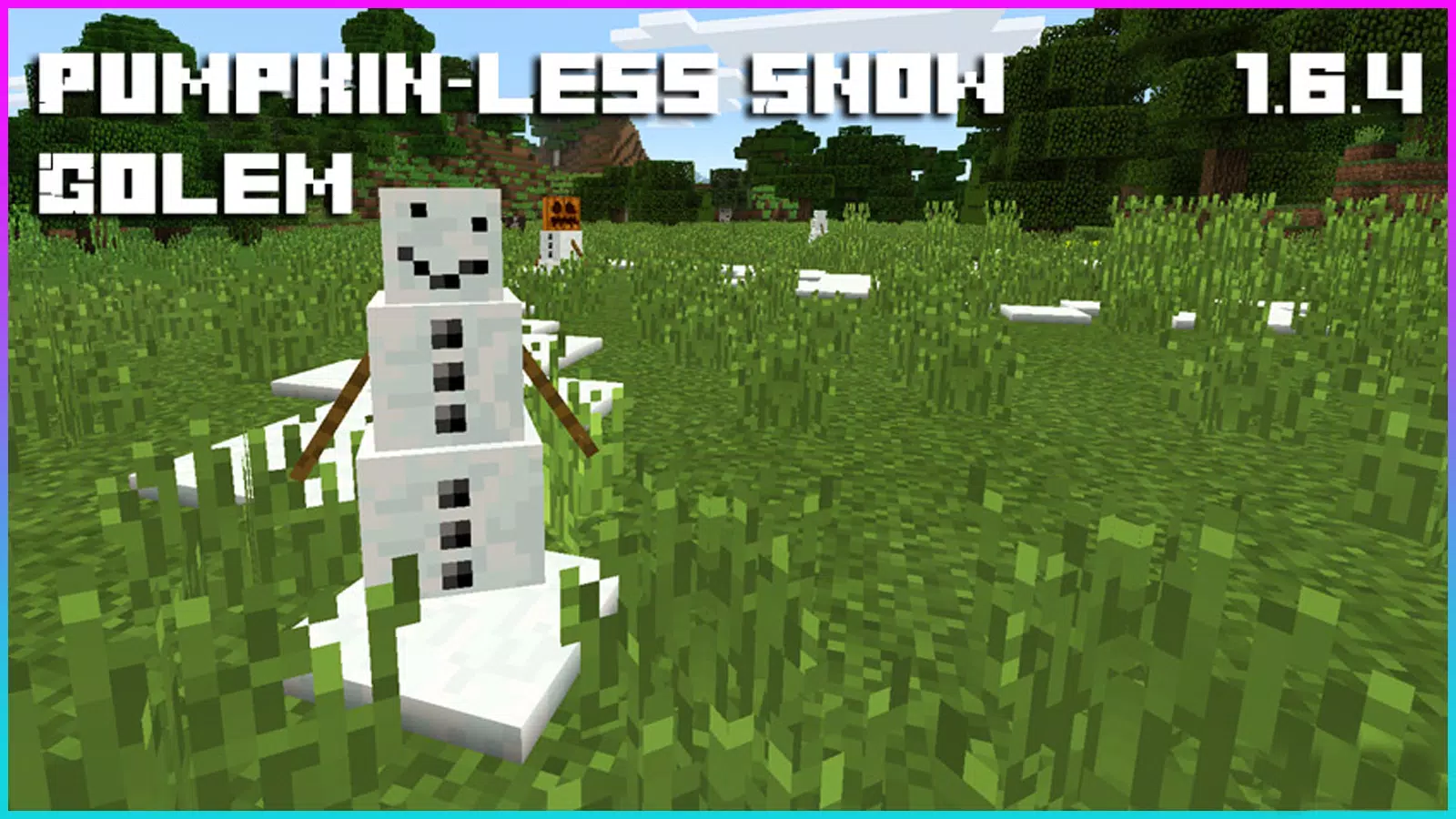 Minecraft Snow Golem Wallpaper