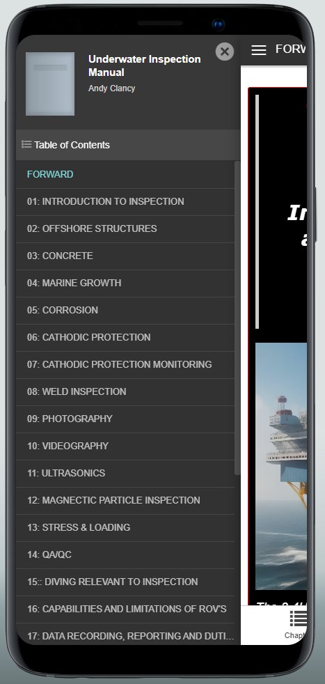 Subsea Inspection Manual Latest Version 9.1 for Android