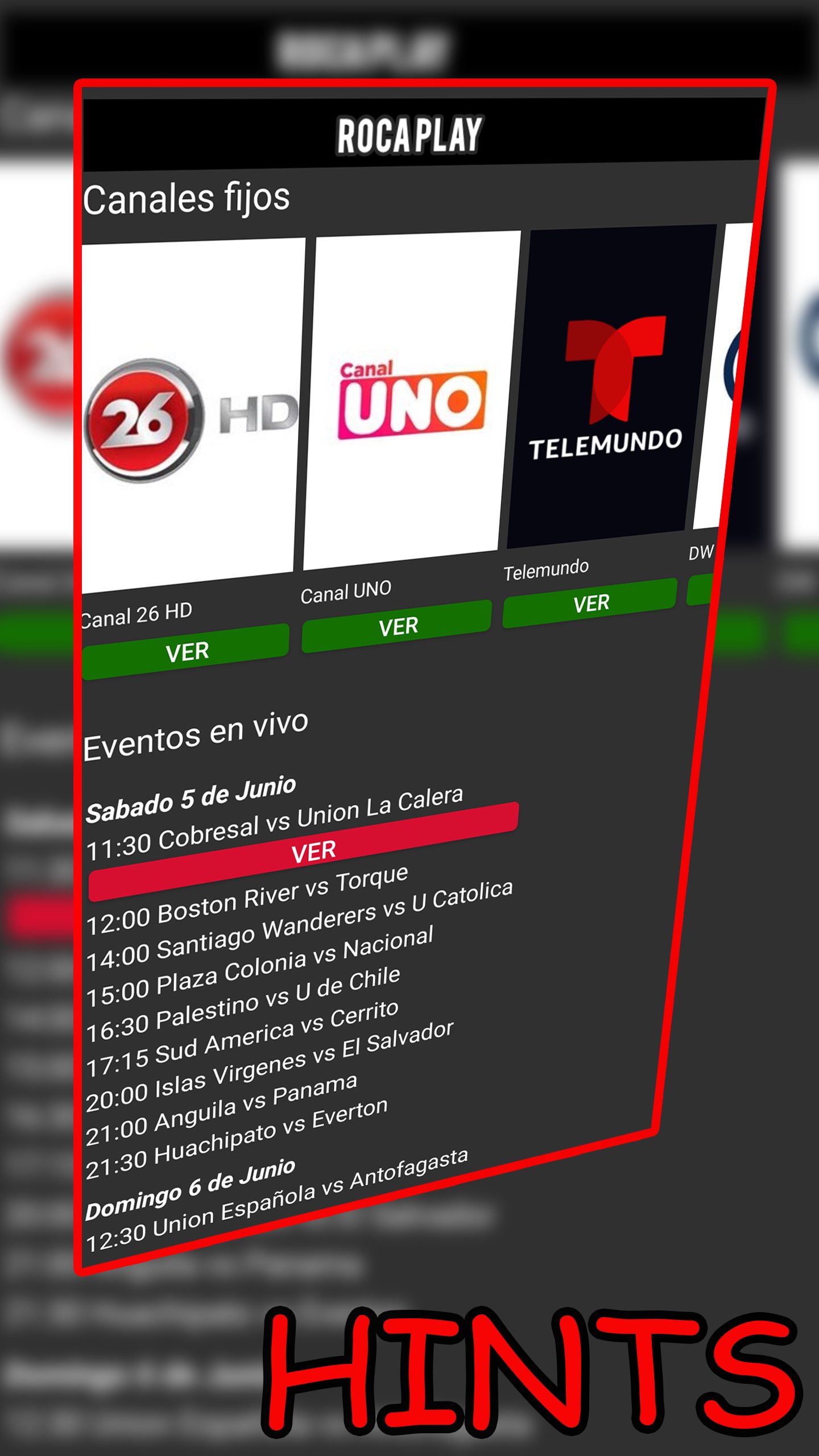 Download do APK de Roca Play PRO Hints para Android