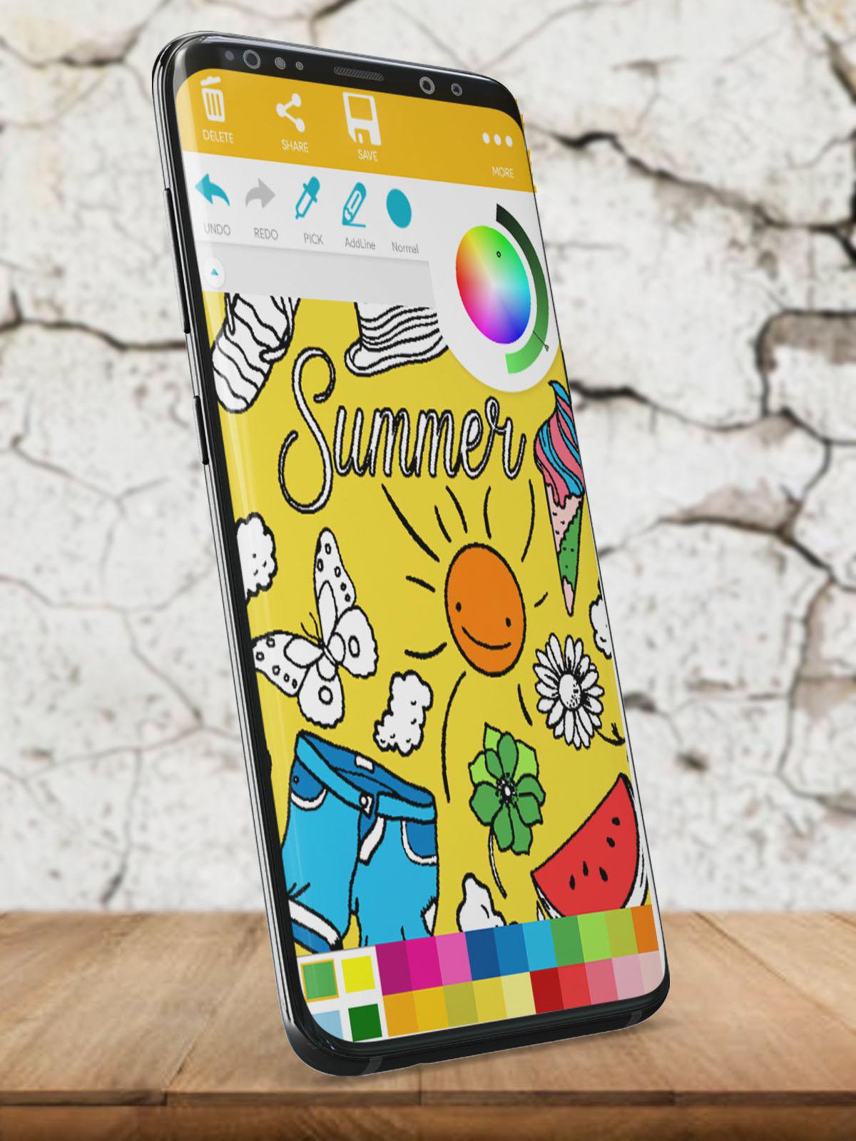 Summer Coloring Book - Adult Coloring APK for Android Download